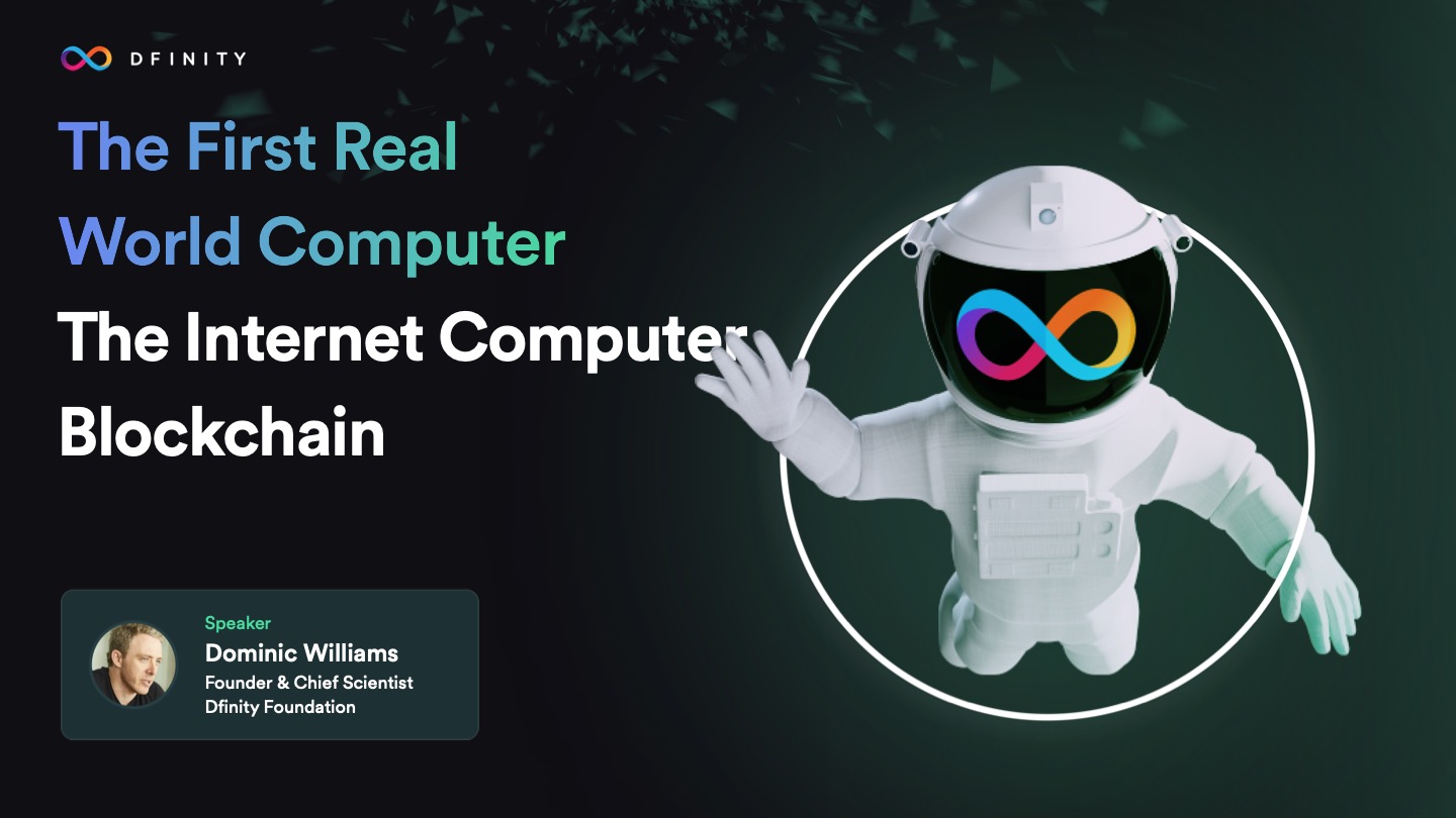 The Internet Computer Blockchain - Be 100% On-Chain